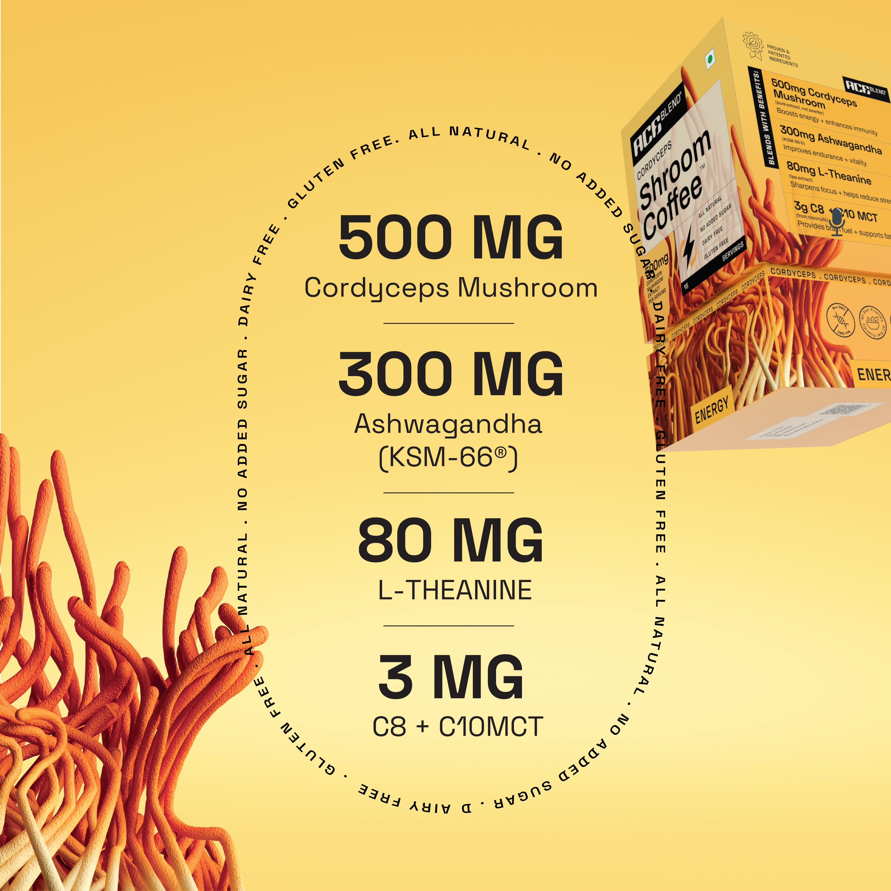 Cordyceps Shroom Coffee