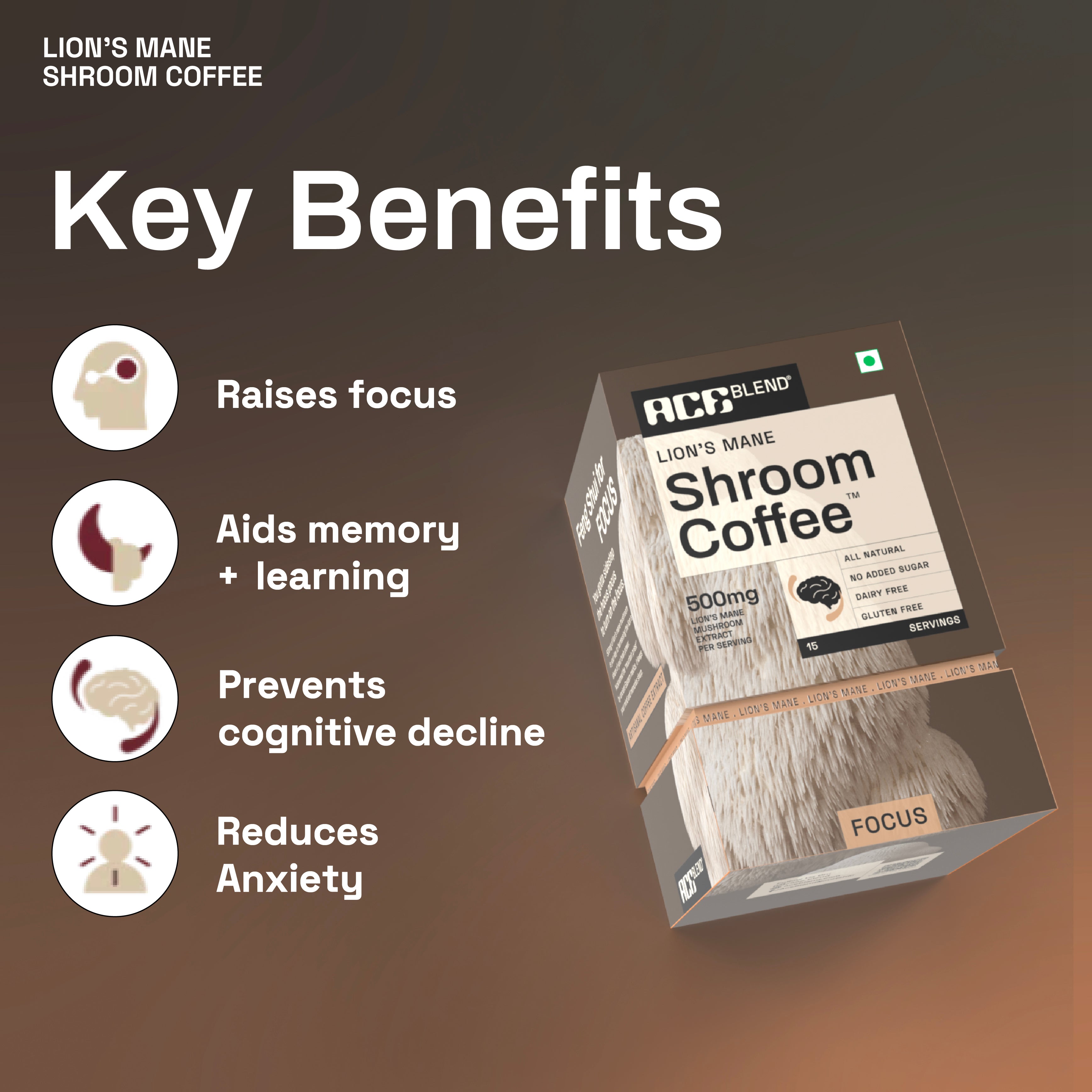 Lion's Mane Shroom Coffee