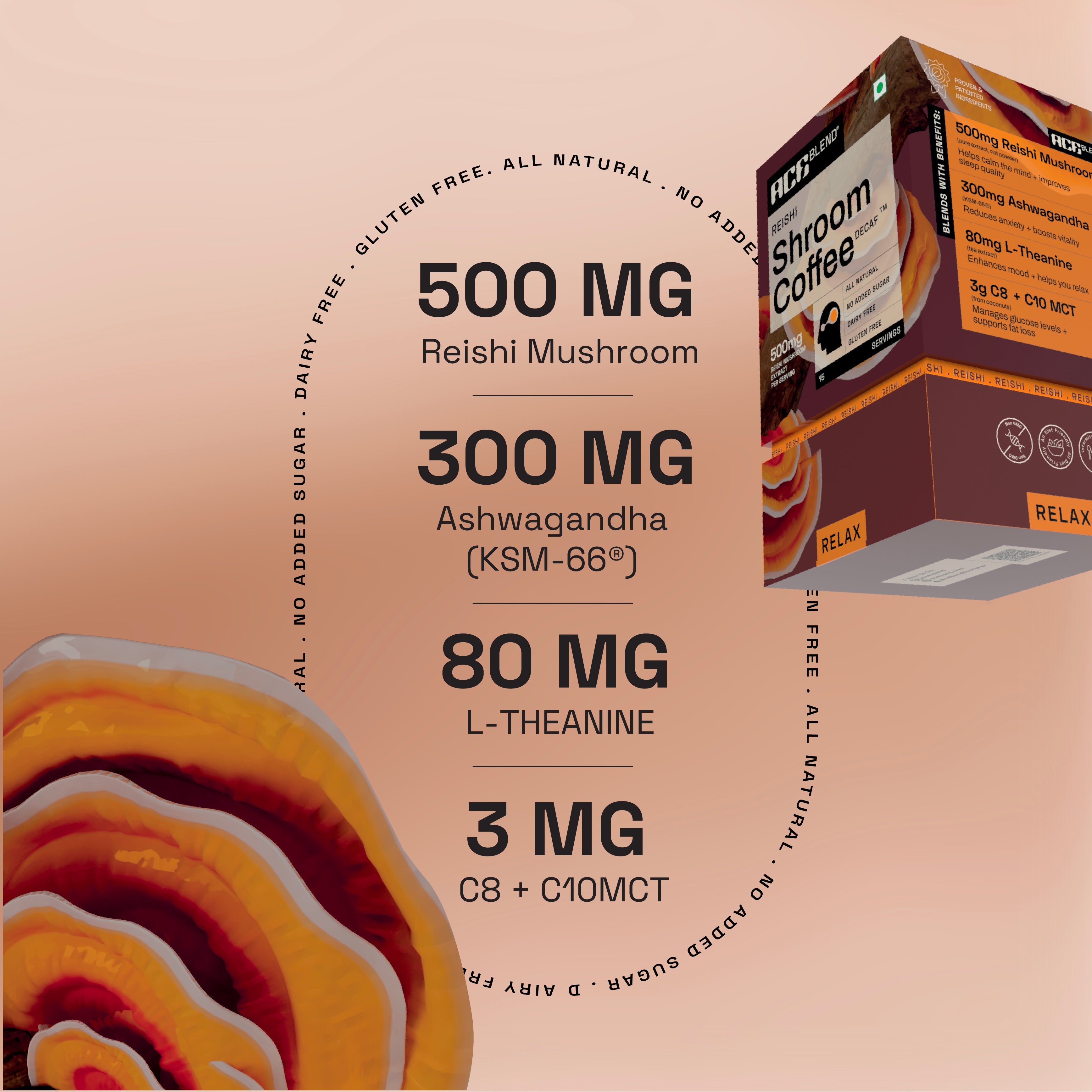 Reishi Shroom Coffee (Decaf)