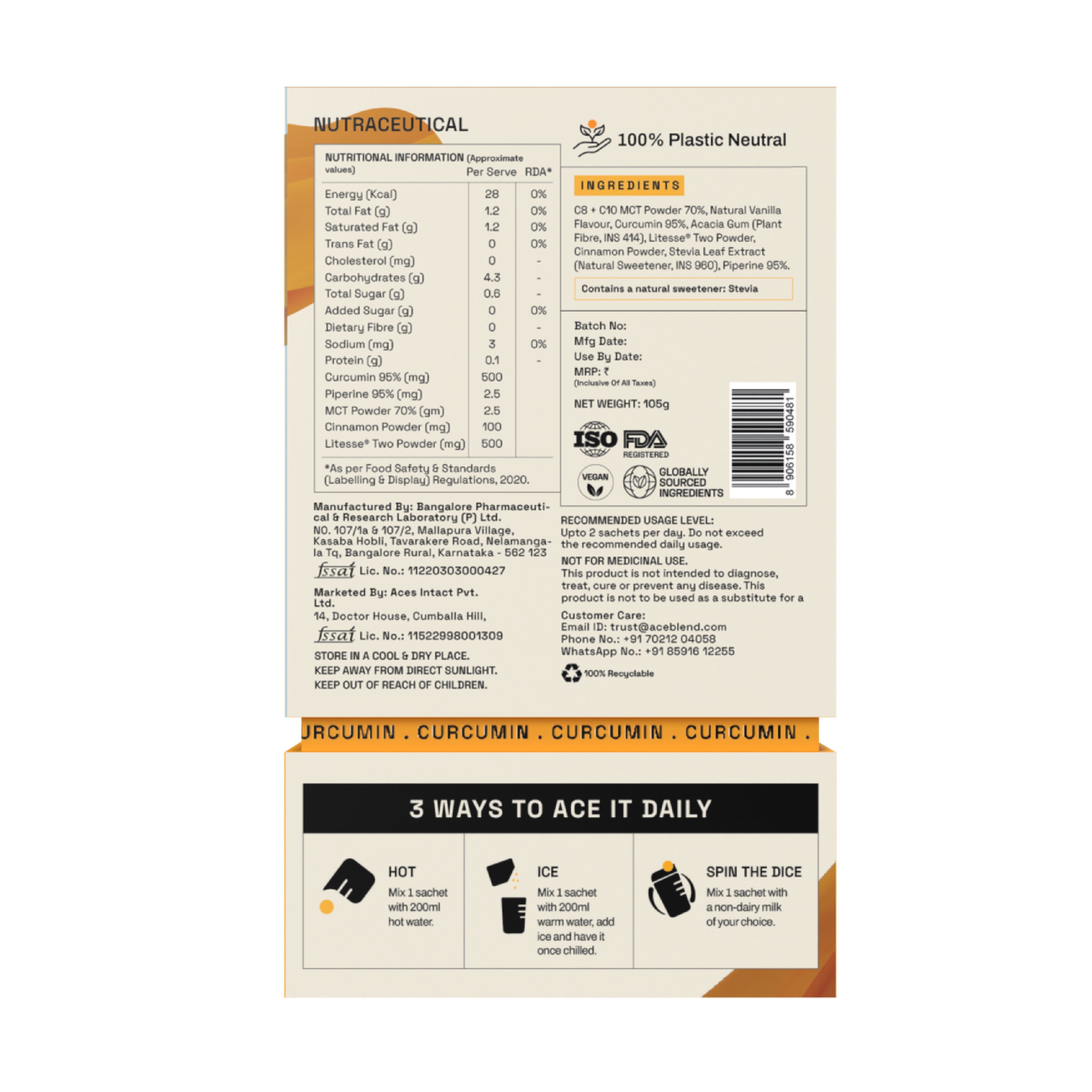 Curcumin Wonder Latte